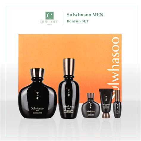 Charlotte Seoul Sulwhasoo MEN Bonyun Daily Routine Set SulwhasooMEN Bonyun Giftset