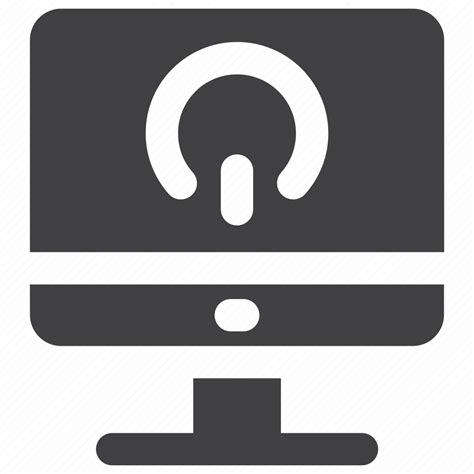 Monitor Off On Power Screen Icon Download On Iconfinder