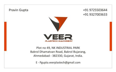 Pravin Gupta On Linkedin I Am Pleased To Share That We At Veer Plastech Ahmedabad Are Now Ready
