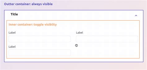 Building An Accordion Widget Or Expanding Collapsible Panels