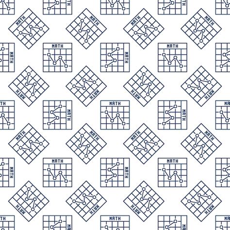Premium Vector Mathematics Falling Graph Vector Concept Line Seamless