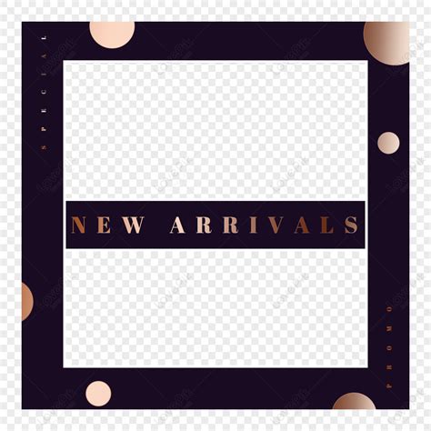 로즈 골드 스퀘어 소셜 미디어 일러스트 디스플레이 테두리사업사진 Png 일러스트 무료 다운로드 Lovepik