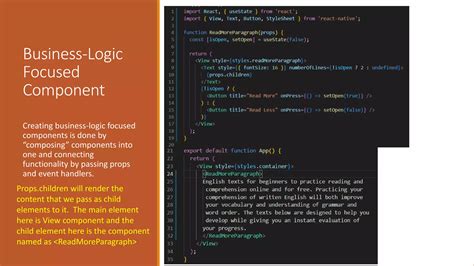 Lecture 2 Styling And Layout In React Nativepptx