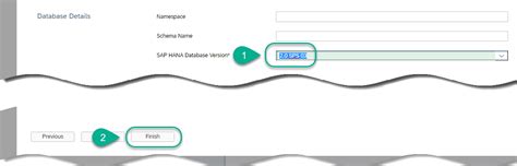 Create A Database Multi Target Application With Sap Hana Service For
