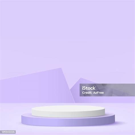 프리젠 테이션을위한 보라색 색상 연단추상 배경 벡터 0명에 대한 스톡 벡터 아트 및 기타 이미지 0명 3차원 형태 Fashion Show Istock