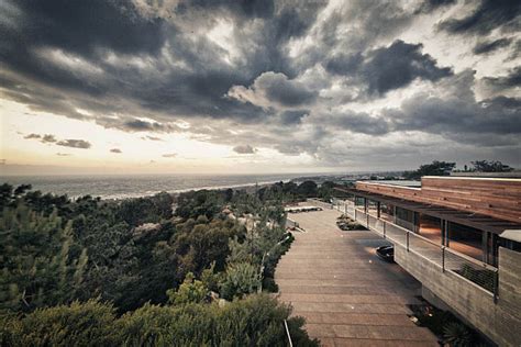 Casa La Atalaya Contemporary California Beach House Sizzles In Stone