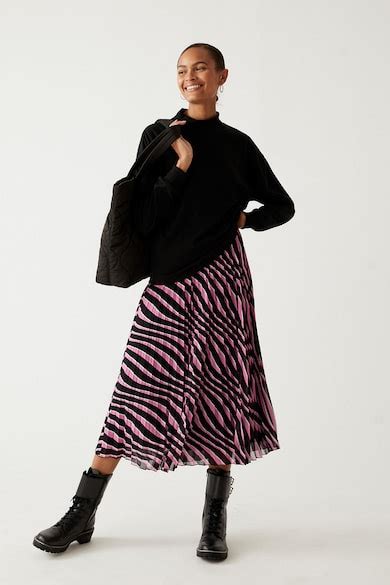 Плисирана пола Marks And Spencer T69 3326 A4