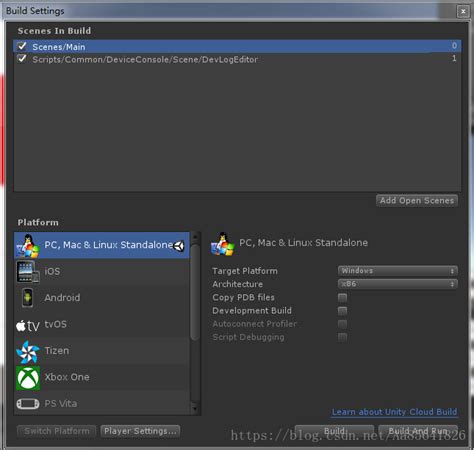 Unity3d宏定义实践 Csdn博客