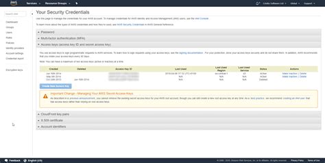 how do i find my aws access key and secret key options cristie forum