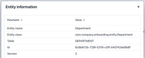 Действие просмотра информации о сущности Документация Jmix