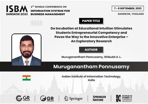 Muruganantham Ponnusamy Posted On Linkedin