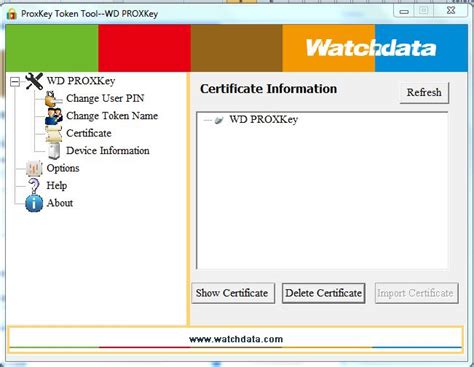 delete certificate from proxkey token knowledge base