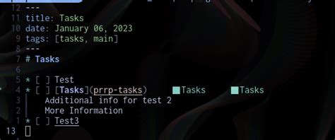 Select Indented Lines In Markdown Todo List Rneovim
