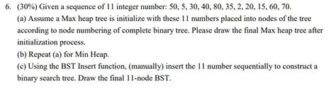 2 35 A Write A C Class Maxheap That Derives