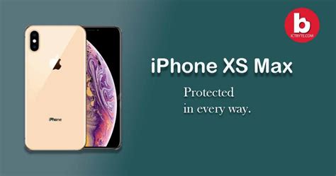 Iphone Xs Max Price In Nepal With Specifications Ict Byte