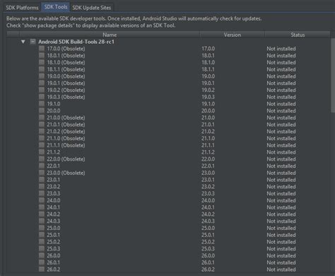 Android Unity Gradle Build Failed To Find Build Tools Revision 28 0 0