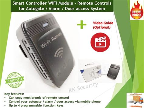 Smart Controller WIFI Module Set Suitable For Most Remote Controls For Autogate Motor