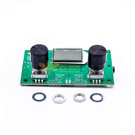 Elecbee Dsp And Pll Digital Stereo Fm Radio Receiver Module 87 108mhz With Serial Control