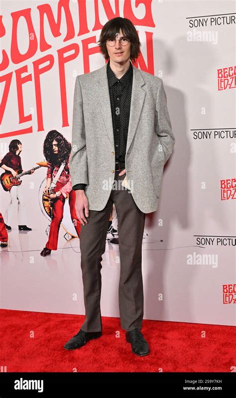 Dylan Brosnan Arriving To The Sony Pictures Classics Premiere Of “becoming Led Zepplin” Held At