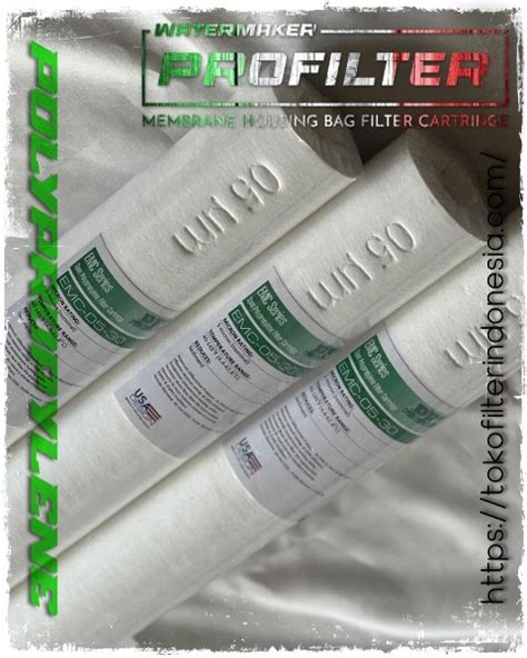 Polypropylene Spun Filter Toko Filter
