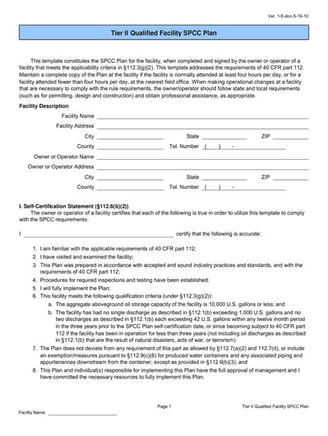 California Qualified Facility Spcc Plan Fill Out And Sign Online Dochub
