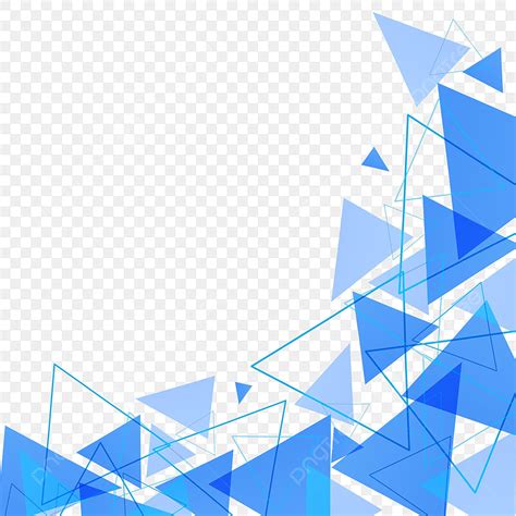 Stunning Blue Geometric Backgrounds For Modern Designs