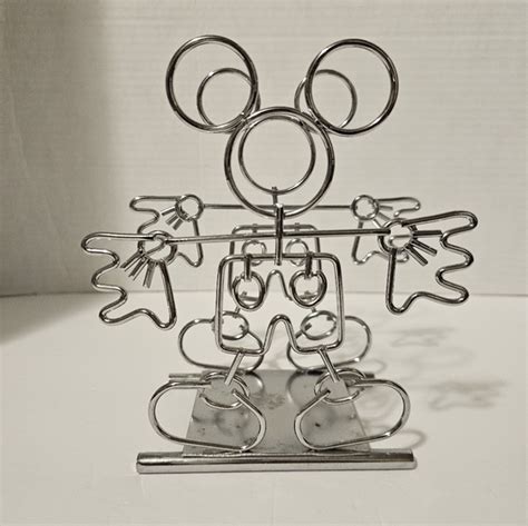 Disney Accents Vintage Disneys Mickey Mouse Metal Holder Napkins