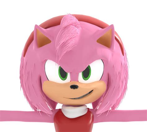 Amy Rose 3d Model Caladams