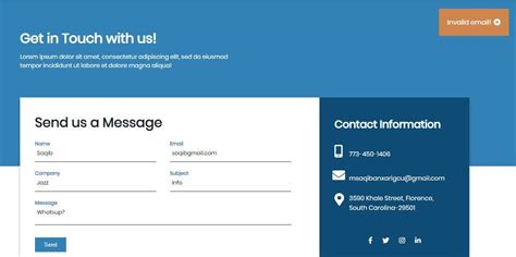 Advanced Contact Us Form Php Script By Saqibrasheed Codester