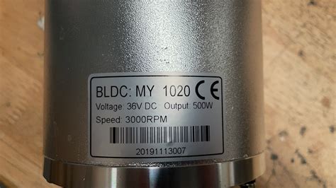 MOTOR 36V 500W BRUSHLESS MOTOR Motoworks