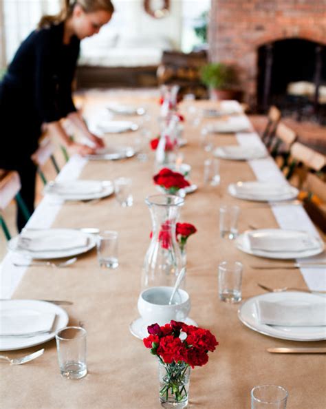 AnnieStyle Craft Paper Table Setting