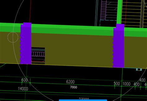 老师 请问墙长5m布置构造柱 可以像图中布置在框架柱旁吗 如果不可以要布置在哪里 服务新干线答疑解惑