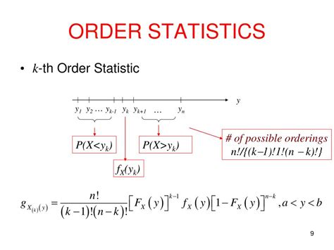 Ppt Order Statistics Powerpoint Presentation Free Download Id4662528