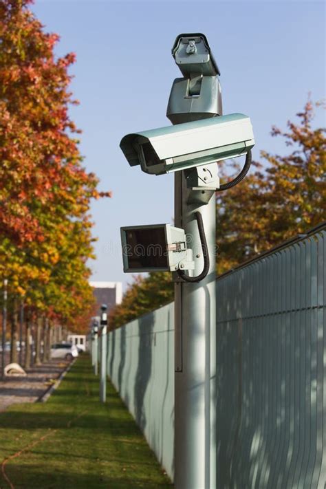 Surveillance Camera With Motion Sensor Stock Photo Image Of Technology Danger 103183696