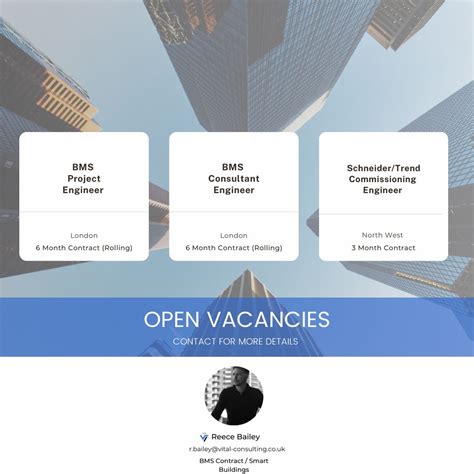 Reece Bailey On Linkedin Bms Contractjobs Projectengineer