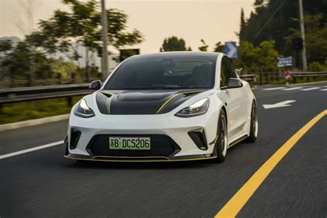 Tesla Model 3 Hacker Style Body Kit And Customizations Oem Wholesale