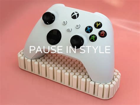 Hex Xbox Controller Stand By Free 3d Print Model Makerworld