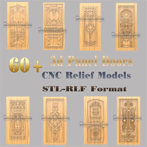 80 3d Stl Embossing Door Design Engraving Relief Files For 3d Cnc Router Machines Download
