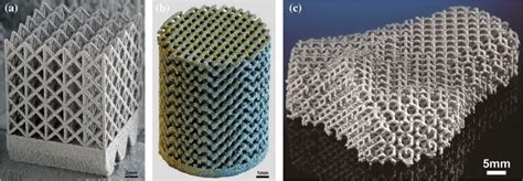 Zn Porous Scaffolds Obtained By L Pbf Lattice Structures With