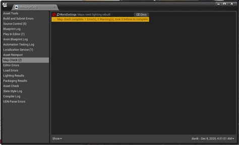building lighting 0 swarm stuck at disconnected r unrealengine