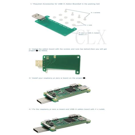 raspberry pi zero w wireless pi 0 with wifi bluetooth usb dongle and badusb dongle expansion