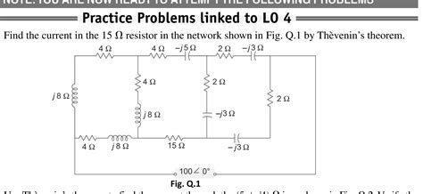 Practice Problems Linked To Lo 4find The Current In The 15Ω Resistor In