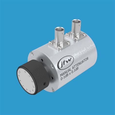 Manual Attenuator Dc 1000mhz 0 110db X 1db 50dr 001 Jfw Industries