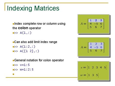 Introduction To Matlab Vectors And Matrices Lab 2