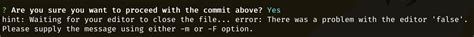 Feature Request Can Use Prepare Commit Msg Hook ` No Edit` · Issue 87 · Zhengqbbbcz Git