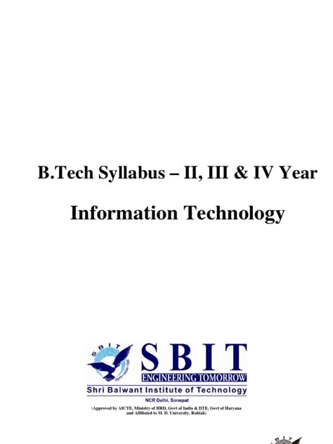 b tech mdu syllabus it pdf class computer programming c