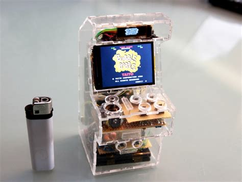 Raspberry Pi Board Turned Into Pocket Sized Arcade Cabinet Softpedia