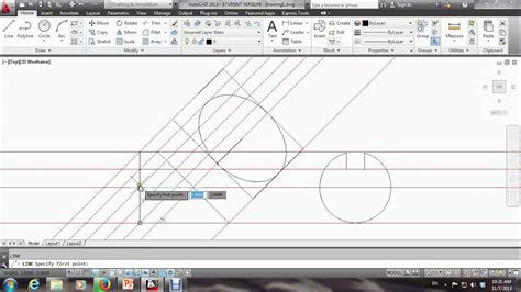 To Draw Ellipse In Auxiliary View YouTube
