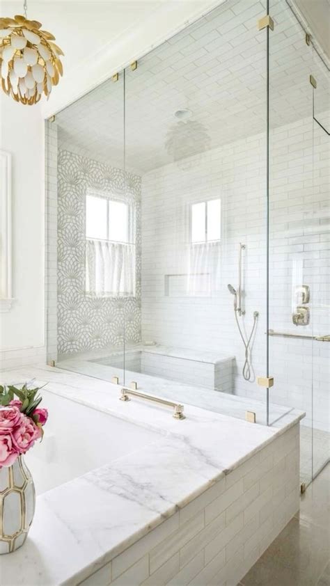 Modern Bathroom Remodel With Glass Shower