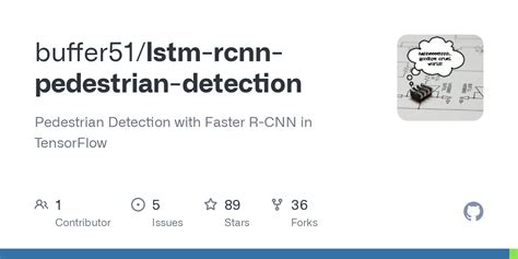 GitHub Buffer Lstm Rcnn Pedestrian Detection Pedestrian Detection With Faster R CNN In